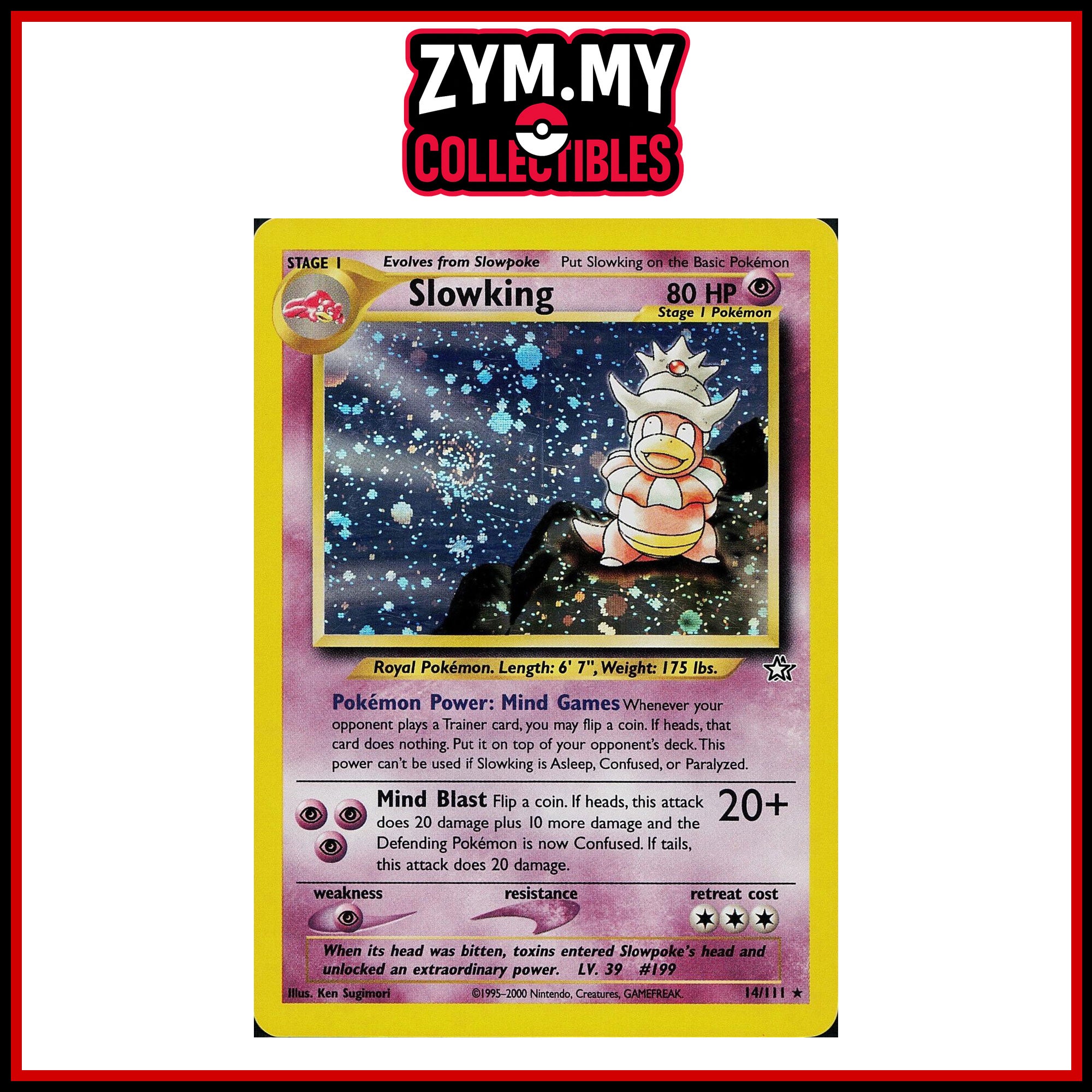 Slowking Holo - 14/111 - Neo Genesis [EN] – Zym.my Collectibles